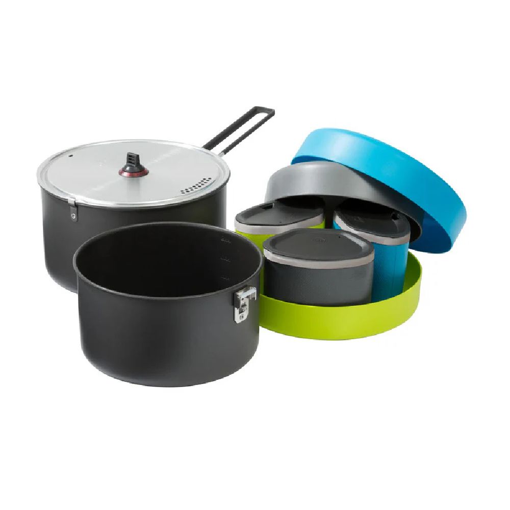 MSR Flex 3 System Cook System | Lightweight Group Cookset & Mess Kit ...