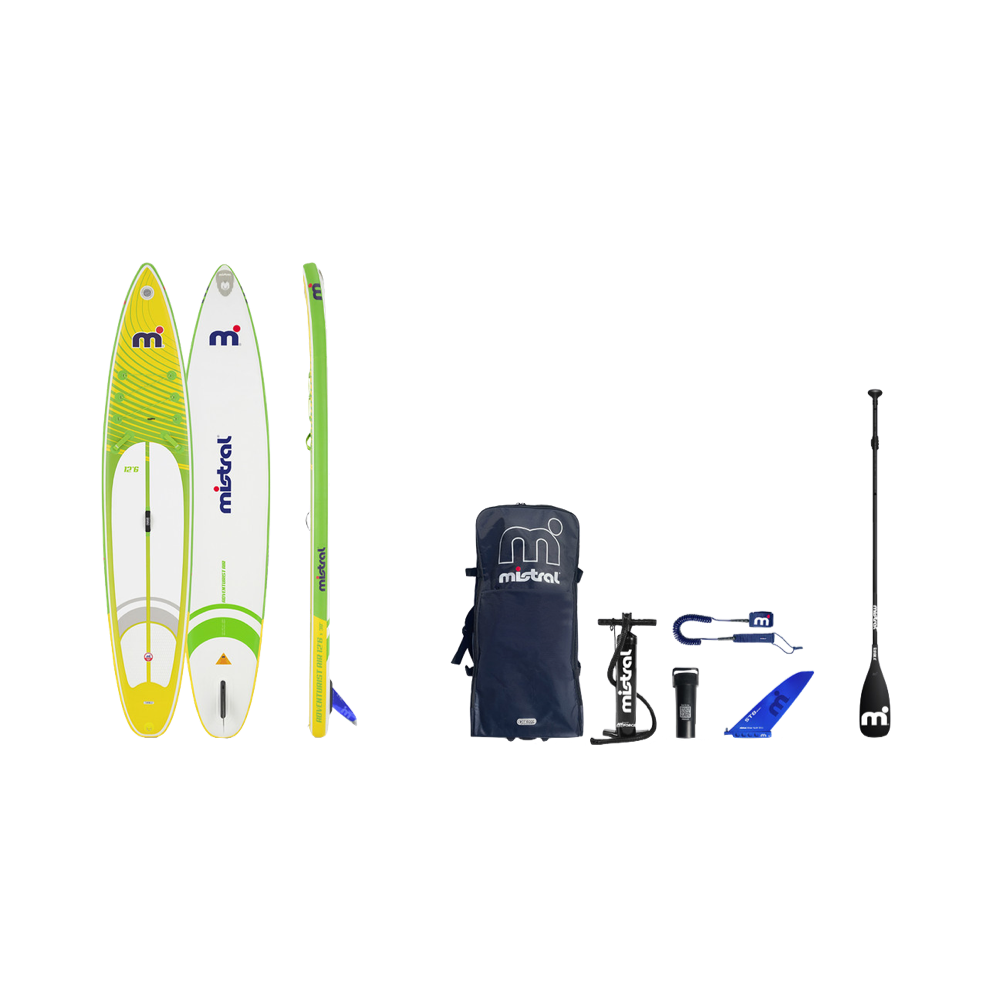 Mistral Adventurist Air 12'6 Inflatable - SUP Cruising/Touring Set ...
