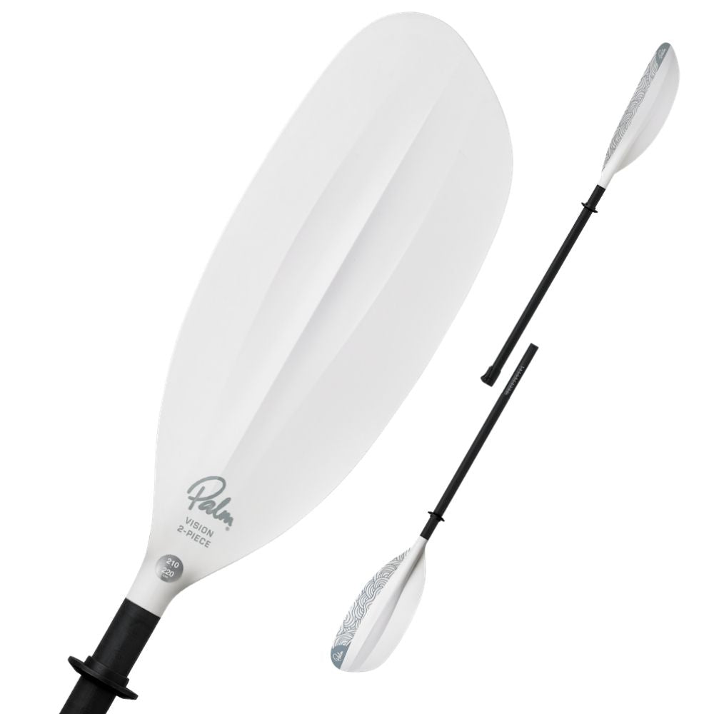 Palm Vision Pro 2-Piece Kayak Touring Paddle – Lightweight Touring ...